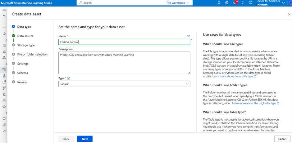 GitHub - TWILIGHTCLOUDCODERZ/Hacktech: Predict CO2 emissions from cars with Azure Machine Learning
