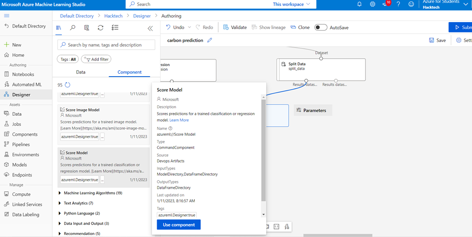 GitHub - TWILIGHTCLOUDCODERZ/Hacktech: Predict CO2 emissions from cars with Azure Machine Learning