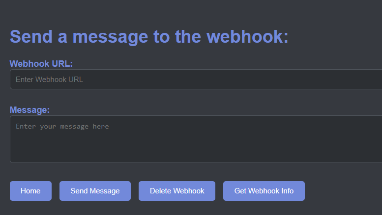 GitHub - MrDan2023/WebhookTools: Simply send or spam messages to a webhook, or delete the webhook!