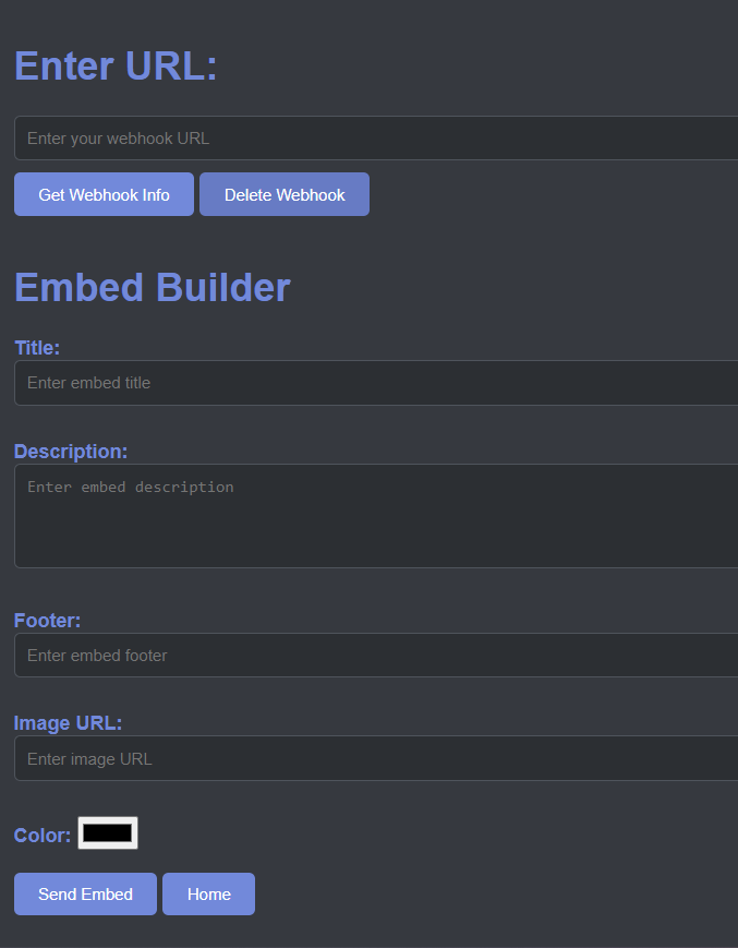 GitHub - MrDan2023/WebhookTools: Simply send or spam messages to a ...
