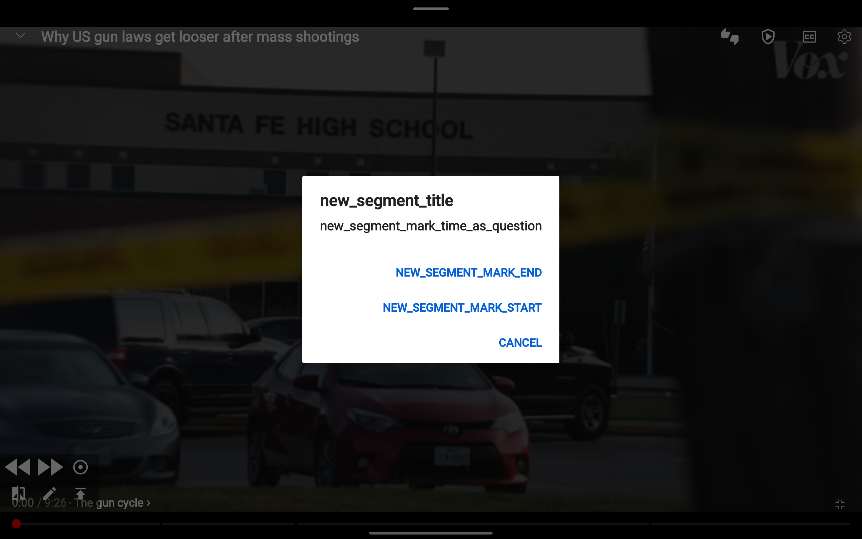 problem: `sponsorblock` patch submit ui shows placeholders · Issue #2341 · ReVanced/revanced ...