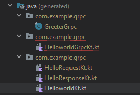 content of generated file is empty. · Issue #401 · grpc/grpc-kotlin · GitHub
