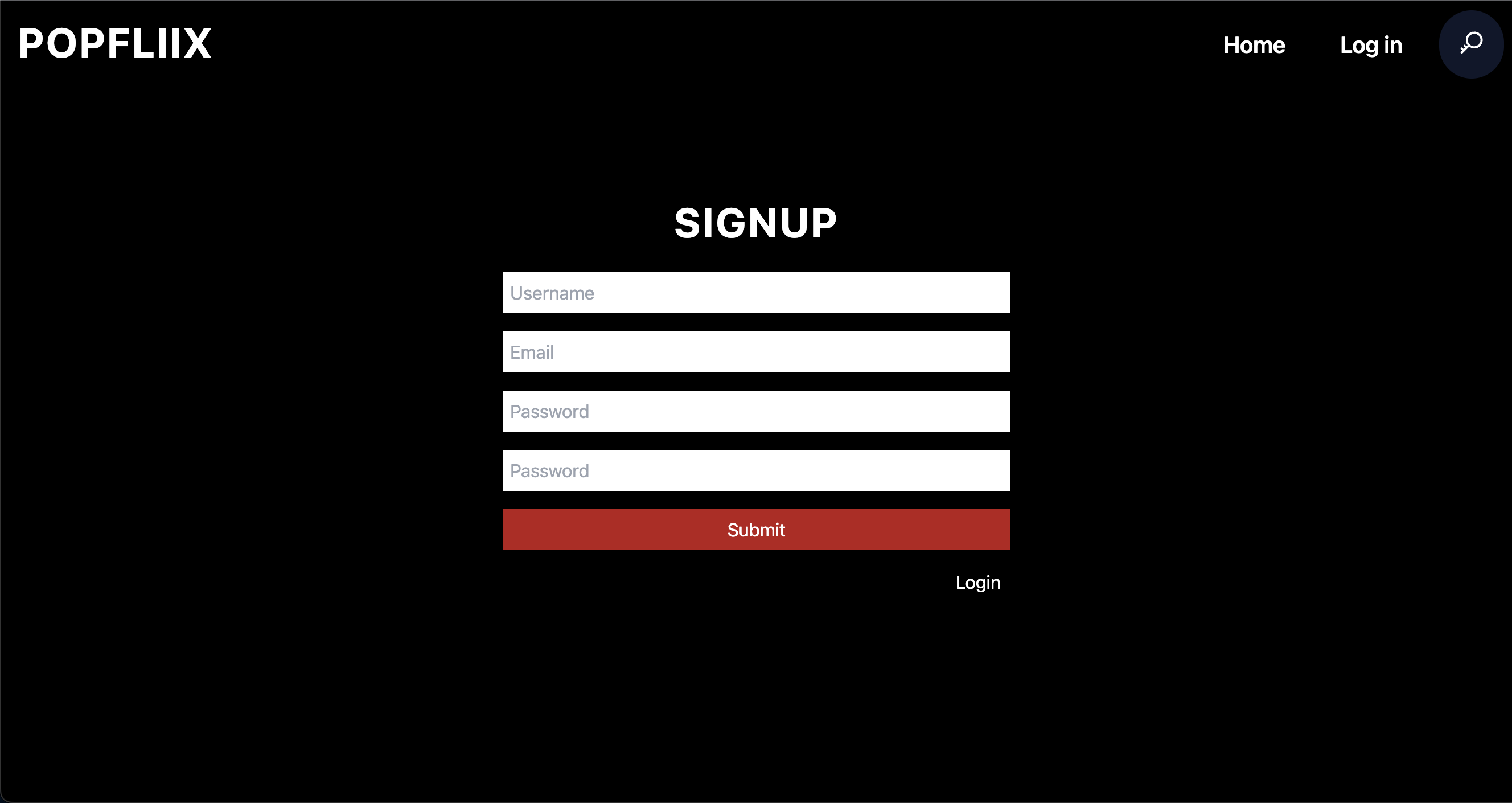 GitHub - plang-psm/popflix-v2: M.E.R.N. w/ Redux Toolkit - Full stack movie watchlist ...