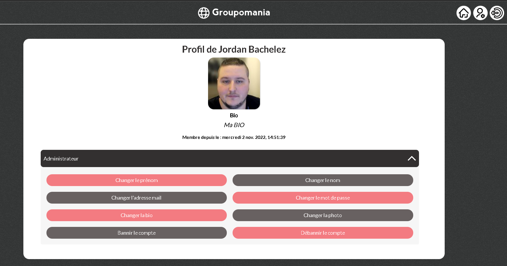 GitHub - JordanB-Dev/GroupoMania-MongoDB: Réseau social GroupoMania