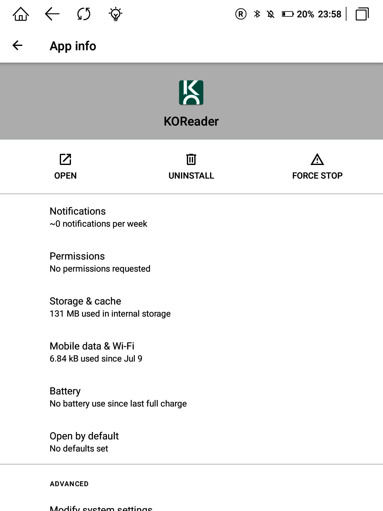 Koreader Crashes When Trying To Assing It As Main Reader To A File In 6973