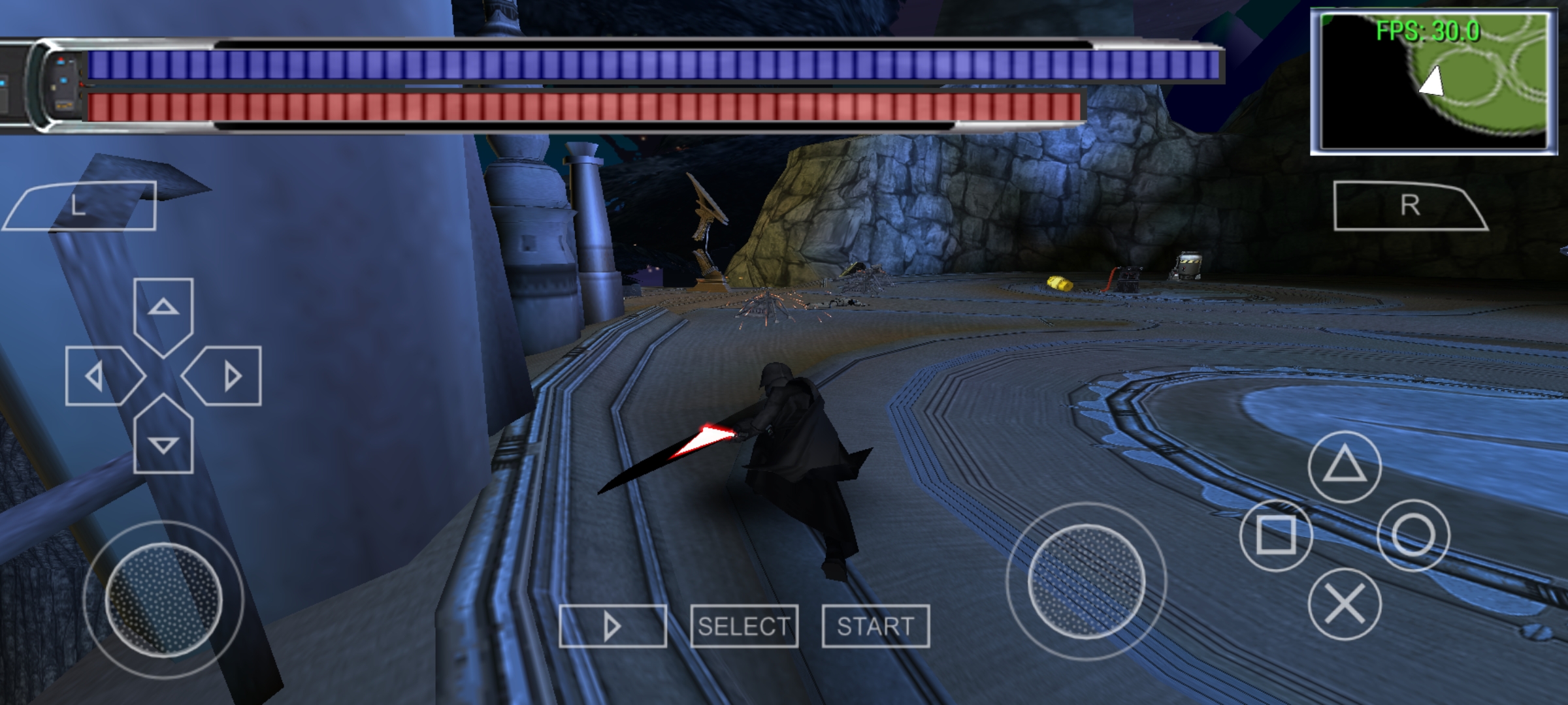 The force unleashed- weird visual bug · Issue #15451 · hrydgard/ppsspp · GitHub