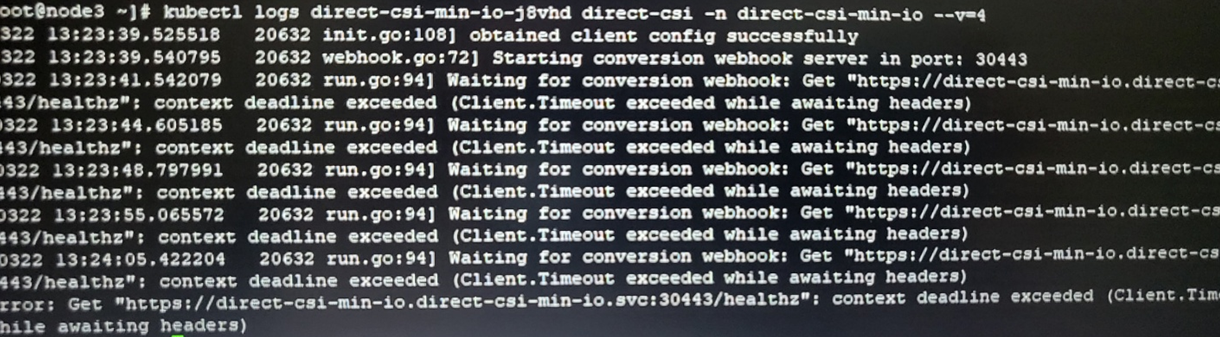 direct-csi installation failed · Issue #556 · minio/directpv · GitHub