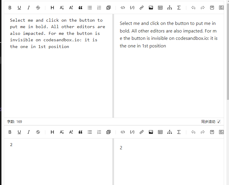 Cannot use multiple instances of the editor · Issue #189 · imzbf/md-editor-v3 · GitHub