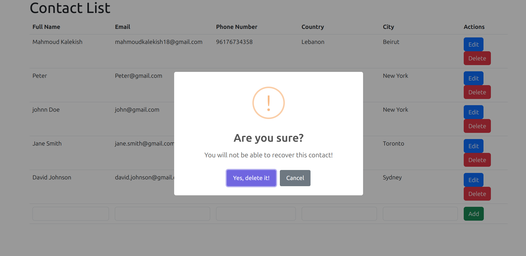 Github Mahmoudkalekish Employees