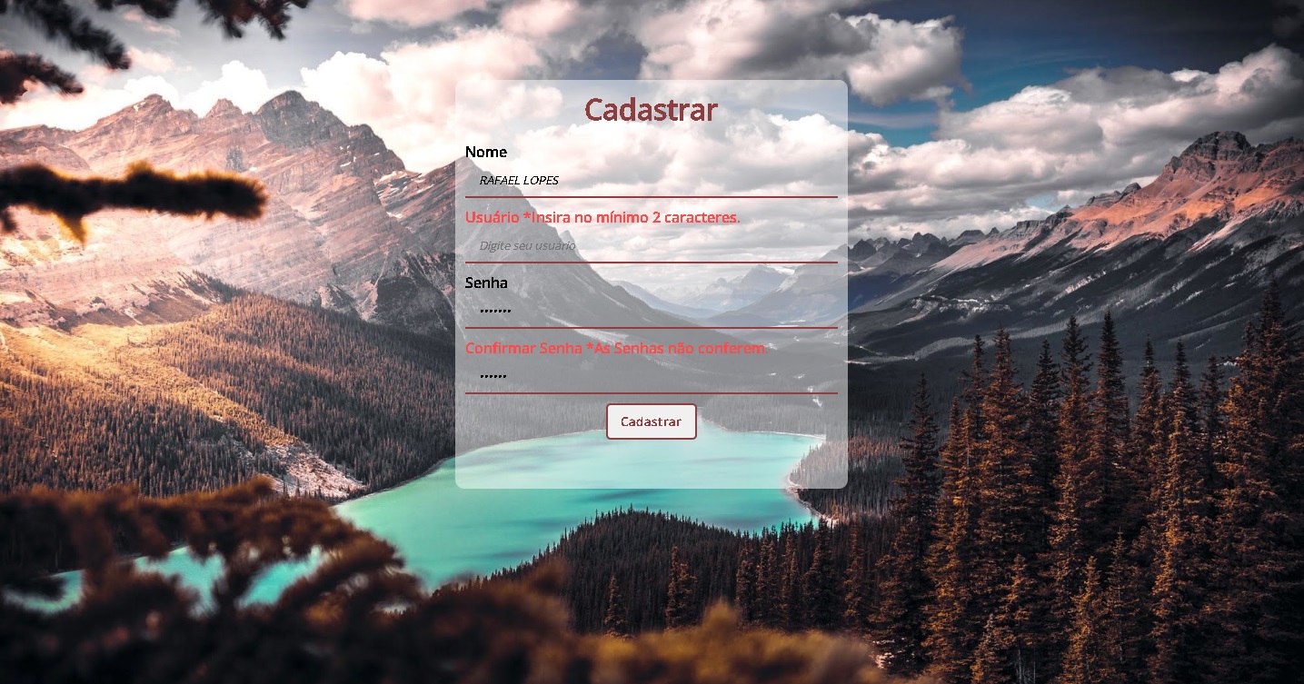 GitHub - rafaellopesvelozo/validacao-de-formulario: Validando entrada de dados do formulário,