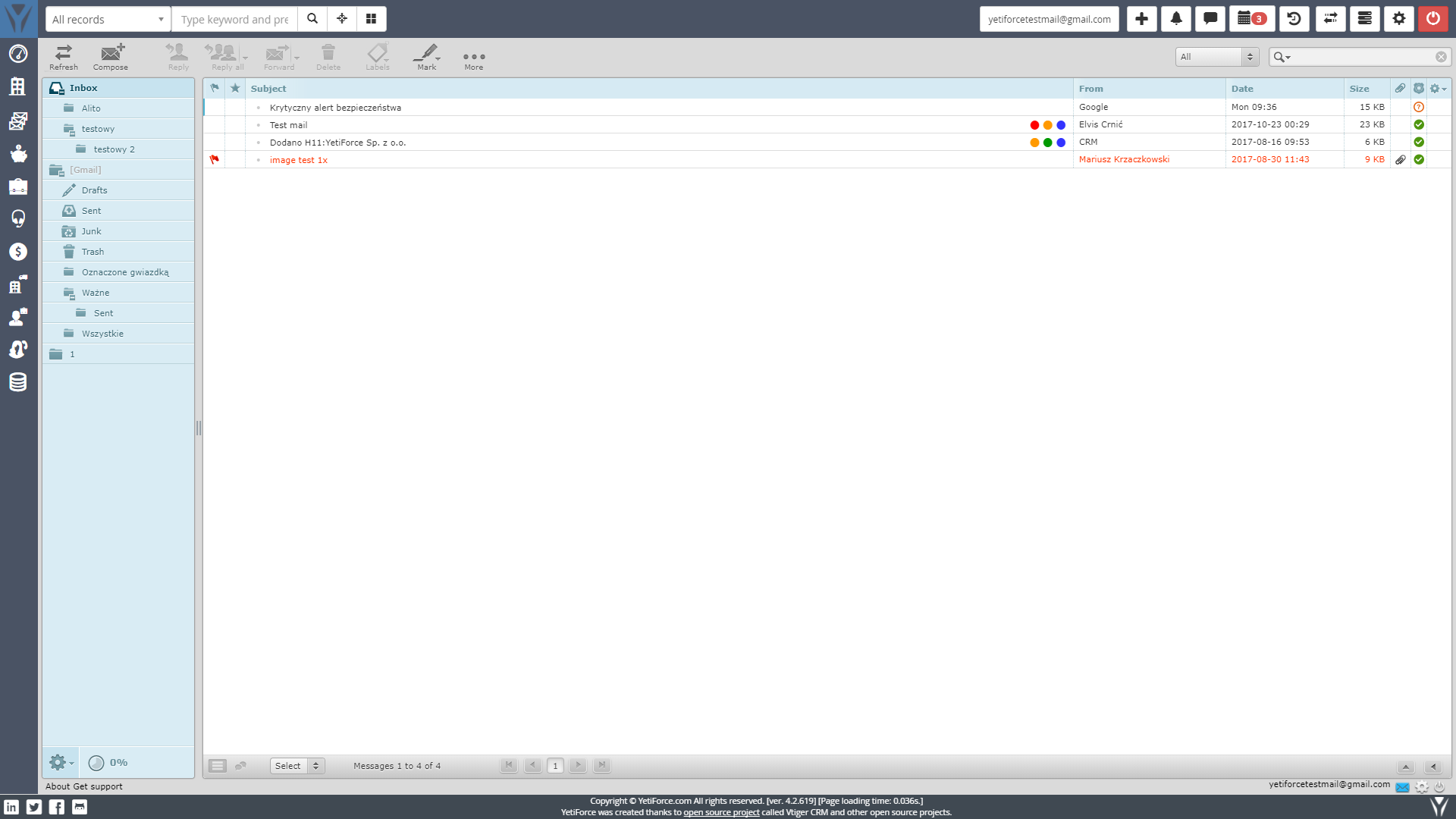 Gmail SMTP issue · Issue #5631 · YetiForceCompany/YetiForceCRM · GitHub
