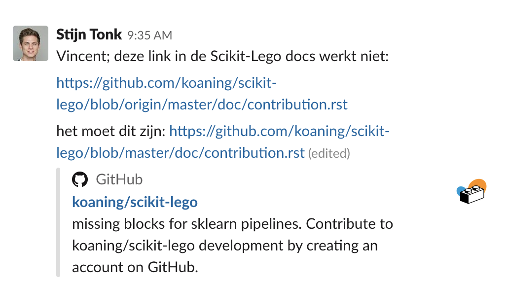 [DOCS] broken github url · Issue #136 · koaning/scikit-lego · GitHub
