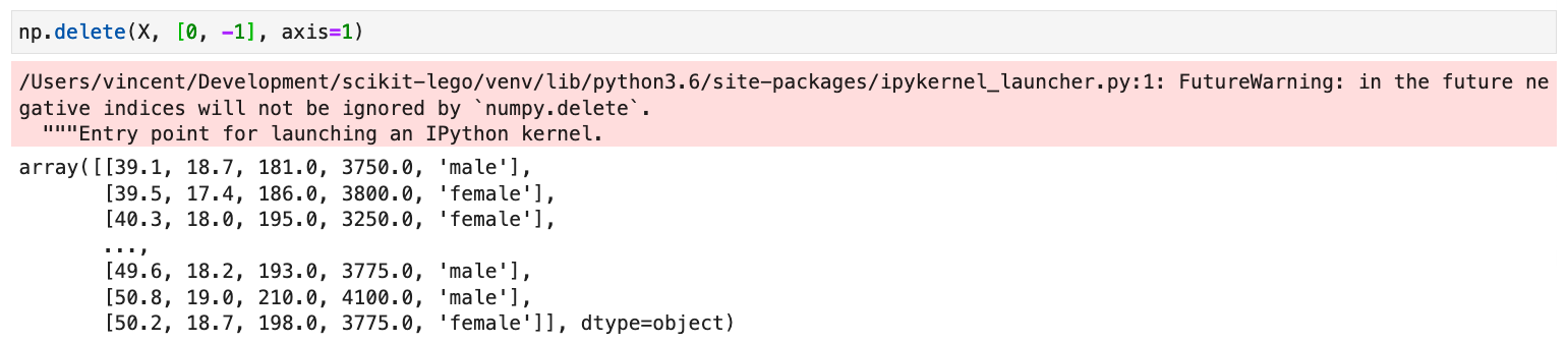 [BUG] GroupedTransformer fails with new numpy version · Issue #399 · koaning/scikit-lego · GitHub