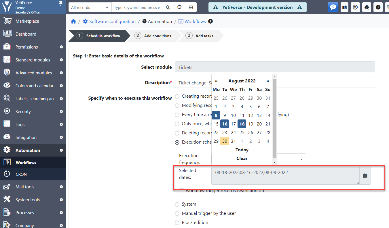 [bug] Json encoding is missing in Workflows / Step 2 · Issue #16420 · YetiForceCompany ...