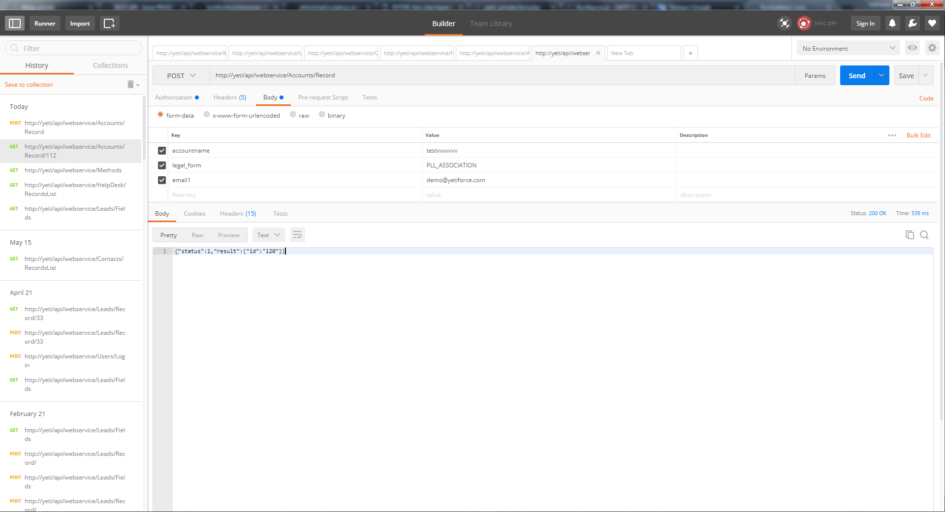 REST API · Issue #4163 · YetiForceCompany/YetiForceCRM · GitHub