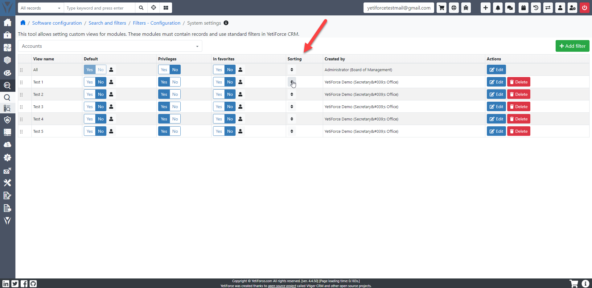Default sorting as DESC · Issue #8328 · YetiForceCompany/YetiForceCRM · GitHub
