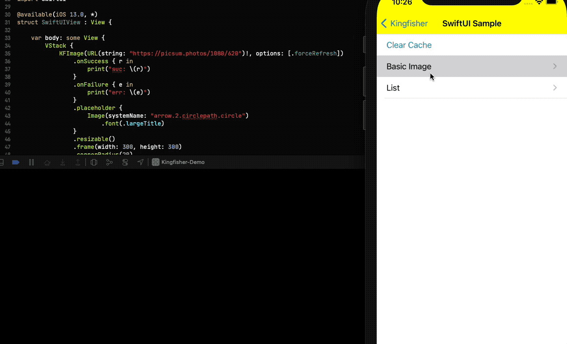 forceRefresh not working in SwiftUI Widget · Issue #1588 · onevcat/Kingfisher · GitHub