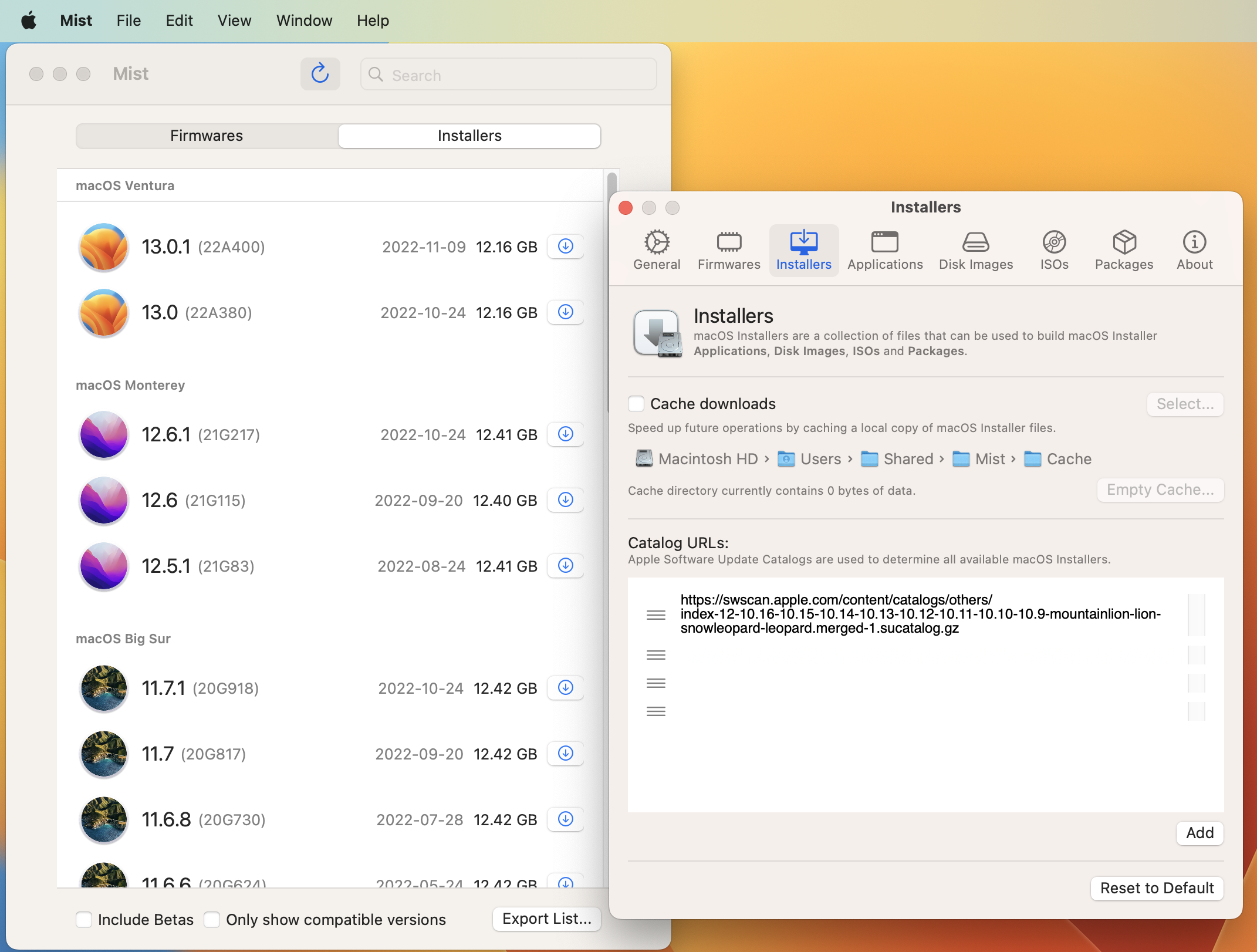 Make the implications of using custom seed SUCatalogs more obvious · Issue #14 · ninxsoft/Mist ...