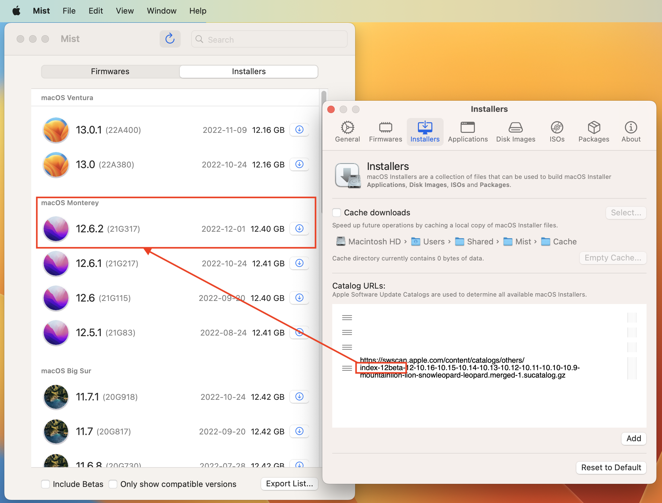 Make the implications of using custom seed SUCatalogs more obvious · Issue #14 · ninxsoft/Mist ...