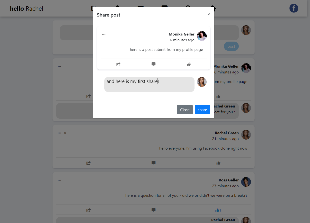 GitHub - YonatanBalassiano/facebookClone: a facebook interface clone site using mongoDB and node.js