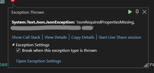Systemtextjson Throws Argumentnullexception And Not Jsonexception When Deserializing With 
