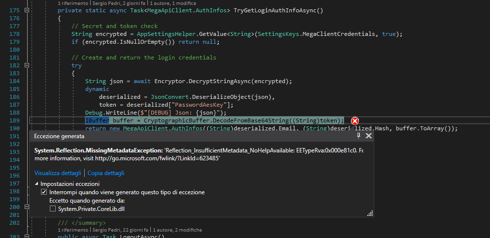 ApiException in Release mode (UWP) when calling LoginAsync · Issue #69 · gpailler/MegaApiClient ...
