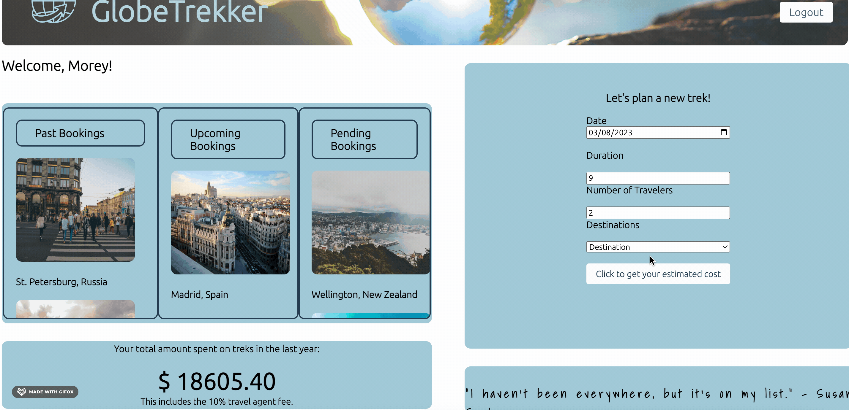 GitHub - mhbarton/travel-tracker