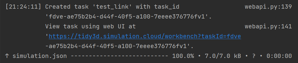 Clickable link of simulation task not working in PyCharm when break into two lines · Issue #958 ...