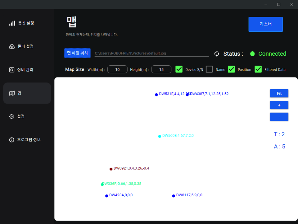 GitHub - FreeGrow/brick-uwb-listener-gui