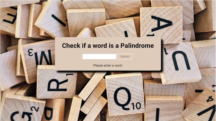 GitHub - LashayC/node-palindrome