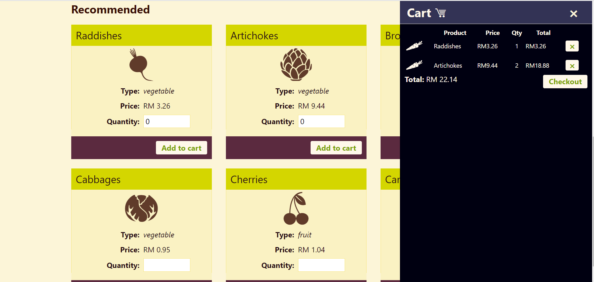 Github Huilian06simple Shopping Cart 7584