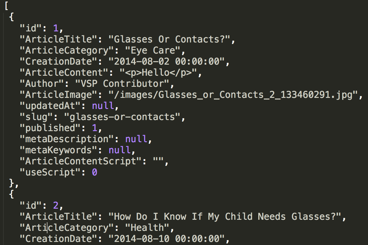 Assistance w/ importing a json file to Contentful. · Issue #75 ...