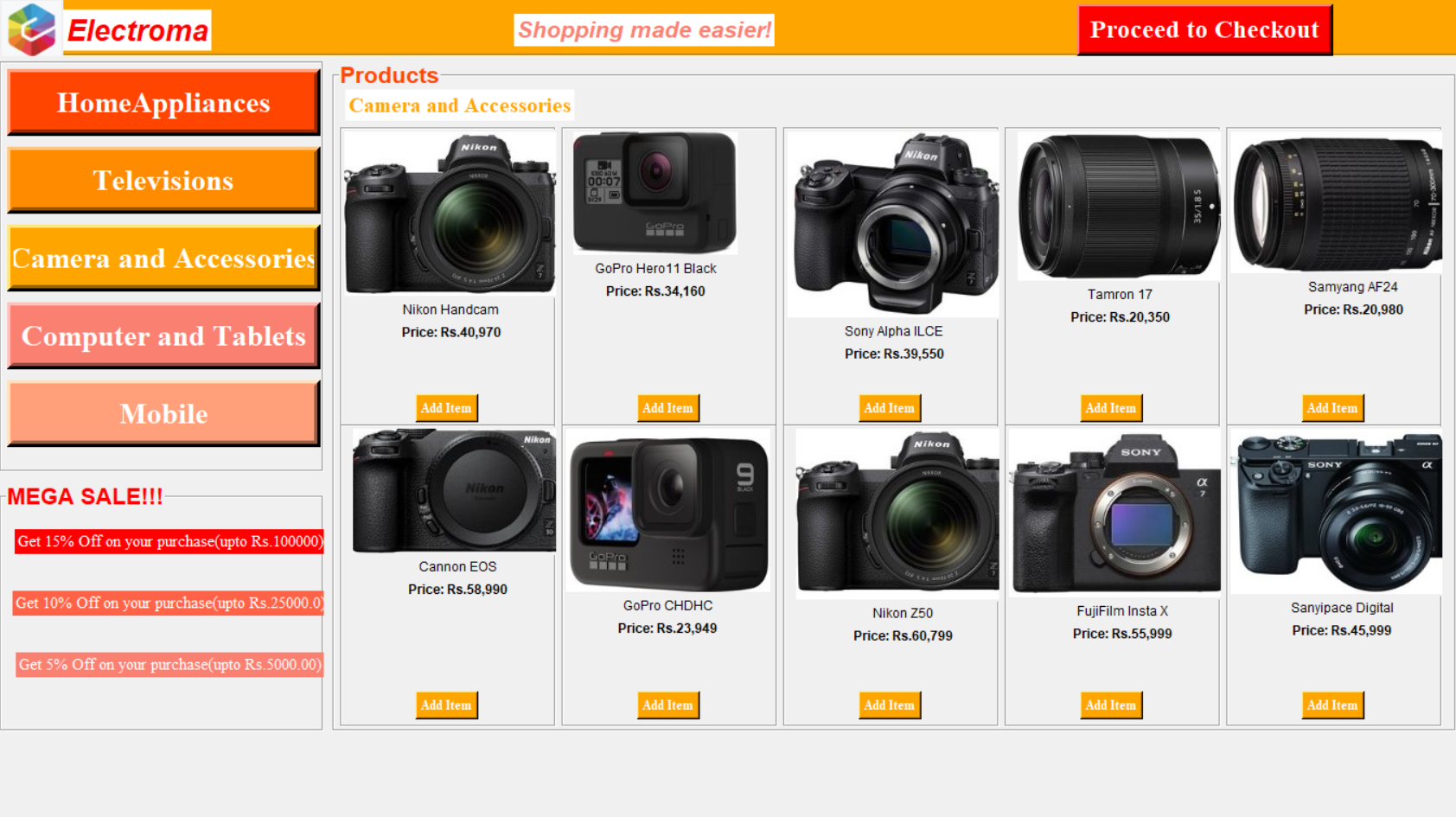 GitHub - shiprasuvarna/Electroma: Welcome to my E-commerce application 'Electroma' where you can ...