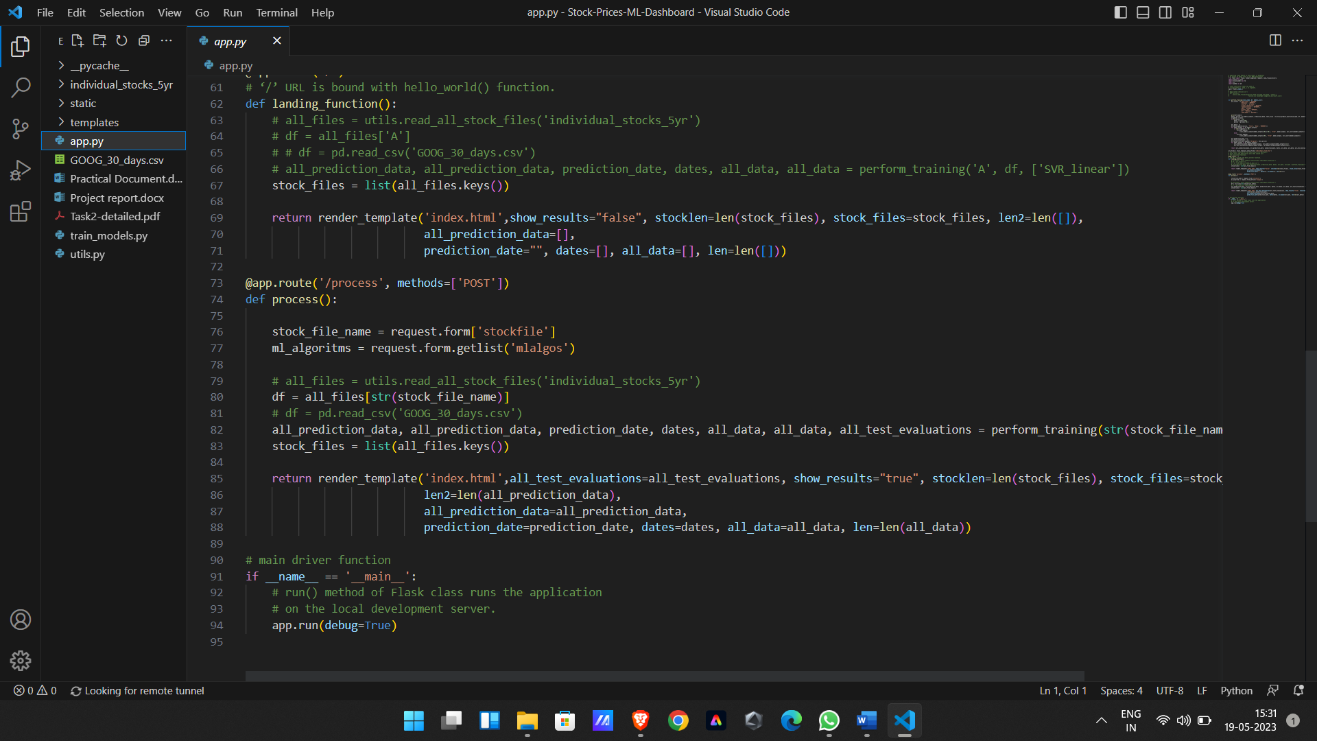 GitHub - DLalithB/Final-Year-Project-Time-Series-Forecasting: Final year Project