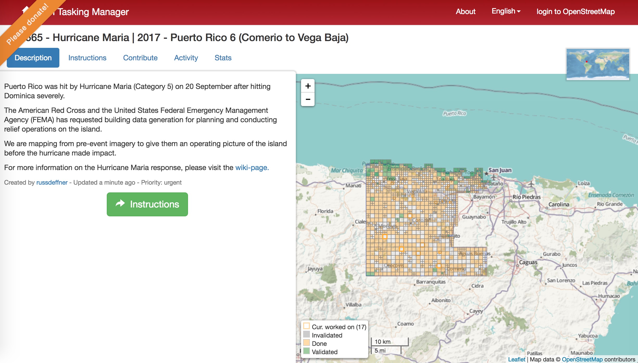 Make maps more visible, closer to project name · Issue #810 · hotosm ...
