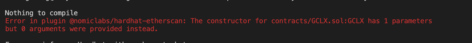 用这个合约部署里面什么都不改自动就验证了，修改了名字都不让验证是什么情况？ · Issue #2 · lxdao-official/gclx-contracts · GitHub