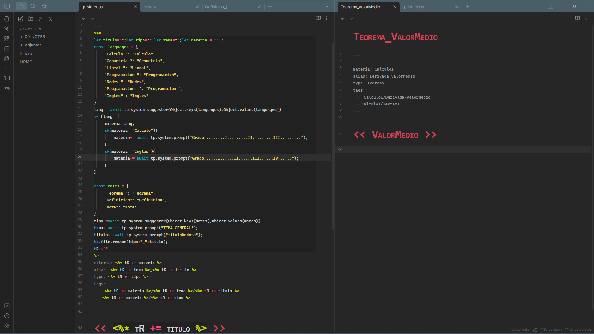 GitHub - Byc-tor/ObsidianVault: CodigoJS para organizar en obsidian
