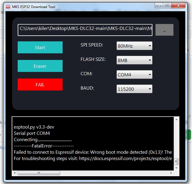 Z Axis Motor Does Not Run · Issue #278 · makerbase-mks/MKS-DLC32 · GitHub