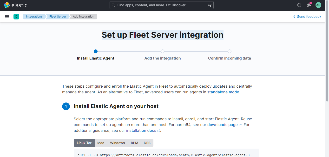 [Fleet]: Unable to add Fleet Server Integration for the first time without installing Elastic ...