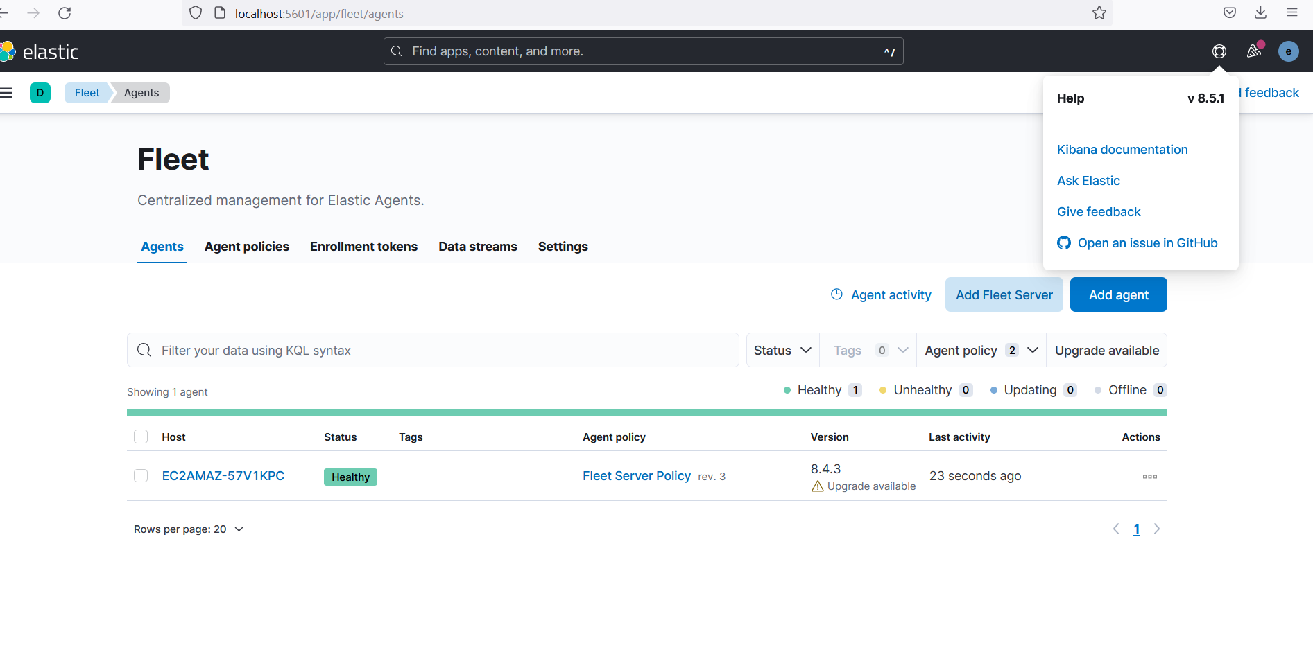 [Self-Managed]: Kibana upgrade failed from 8.4.3>8.5.0 BC6 for self-managed environment. · Issue ...