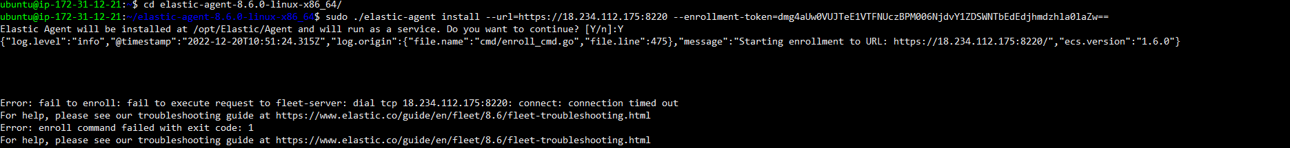 [Self-Managed]: No data under data streams tab for secondary agent installed on self-managed ...