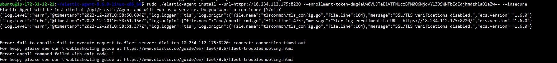 [Self-Managed]: No data under data streams tab for secondary agent installed on self-managed ...