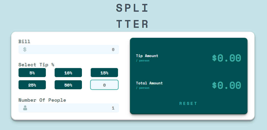 GitHub - IVxVI/tip-calculator-splitter
