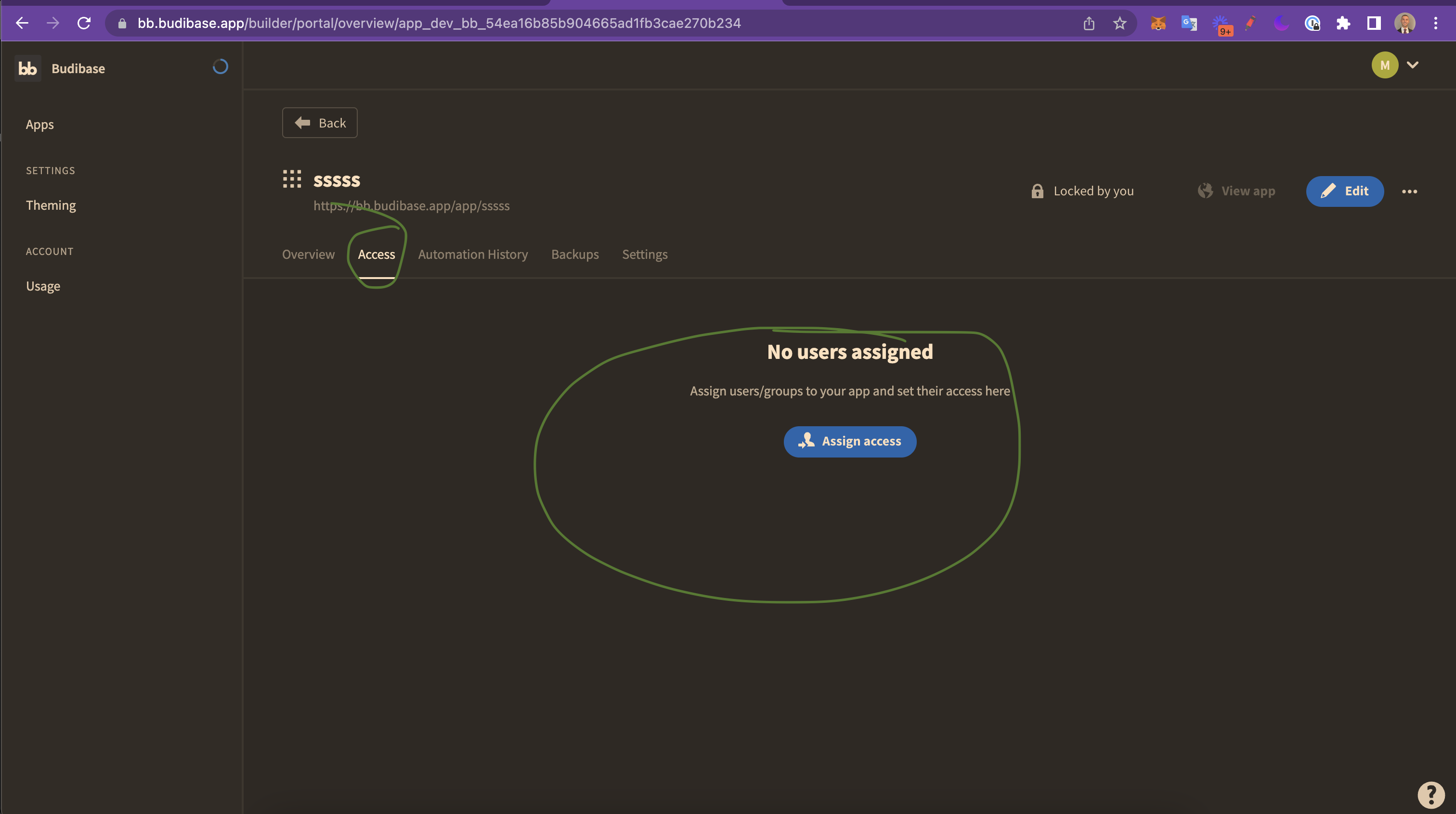 Allow users with developer role to assign access to apps · Issue #8467 · Budibase/budibase · GitHub