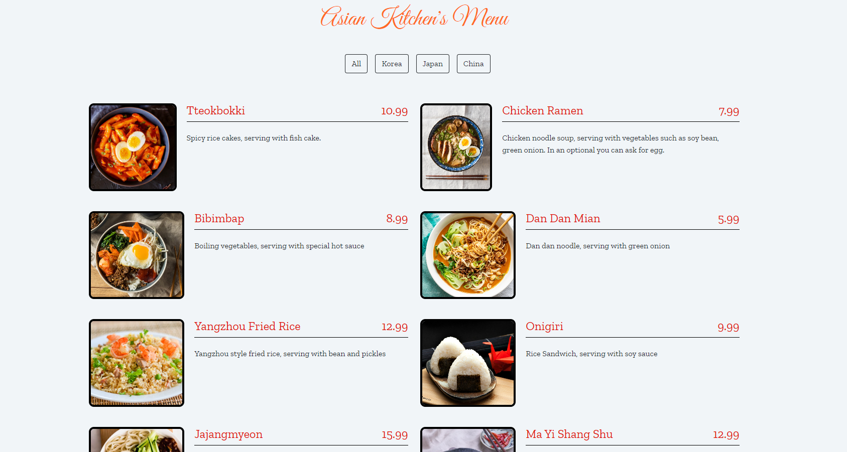 GitHub - irfansutlu/asiankitchen