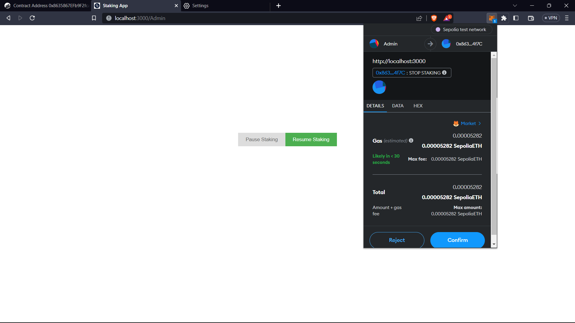 GitHub - kanakjaiswal16/Staking-App: A Dapp to mint and stake ERC20 token
