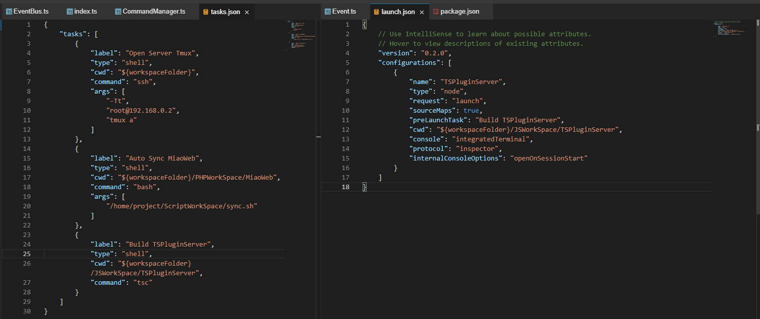 [debug] support `preLaunchTask` · Issue #5249 · eclipse-theia/theia · GitHub