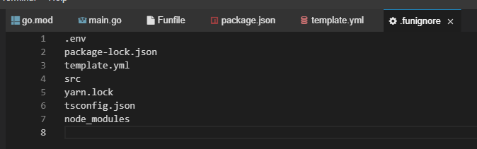 fun deploy 好像不会忽略.funignore里配置的文件 · Issue #522 · alibaba/funcraft · GitHub