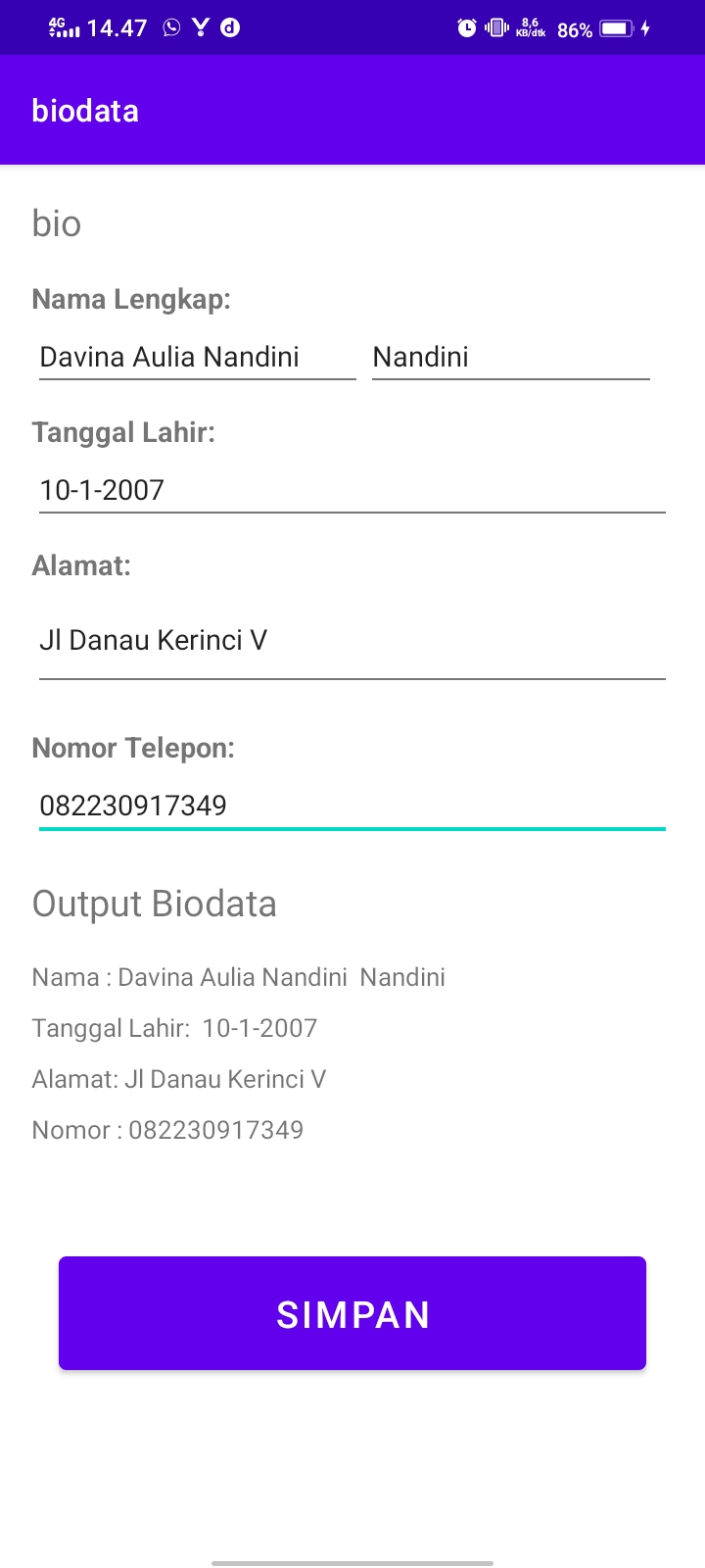 GitHub - dxvin28/Biodata
