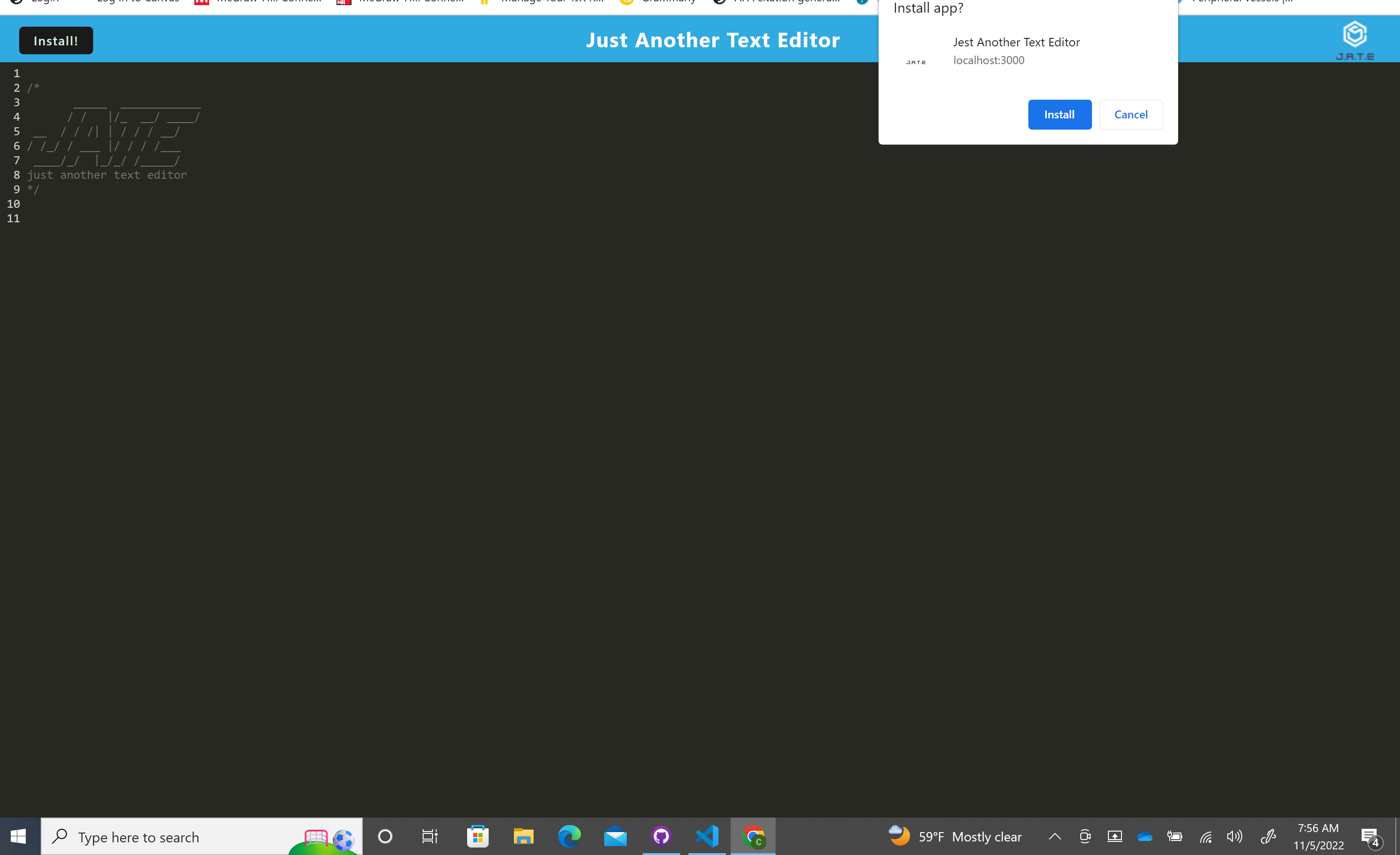 GitHub - cykj40/pwa-text-editor